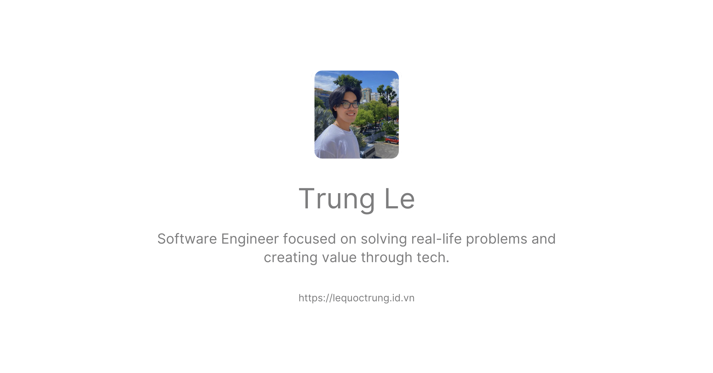 Trung Le - Resume